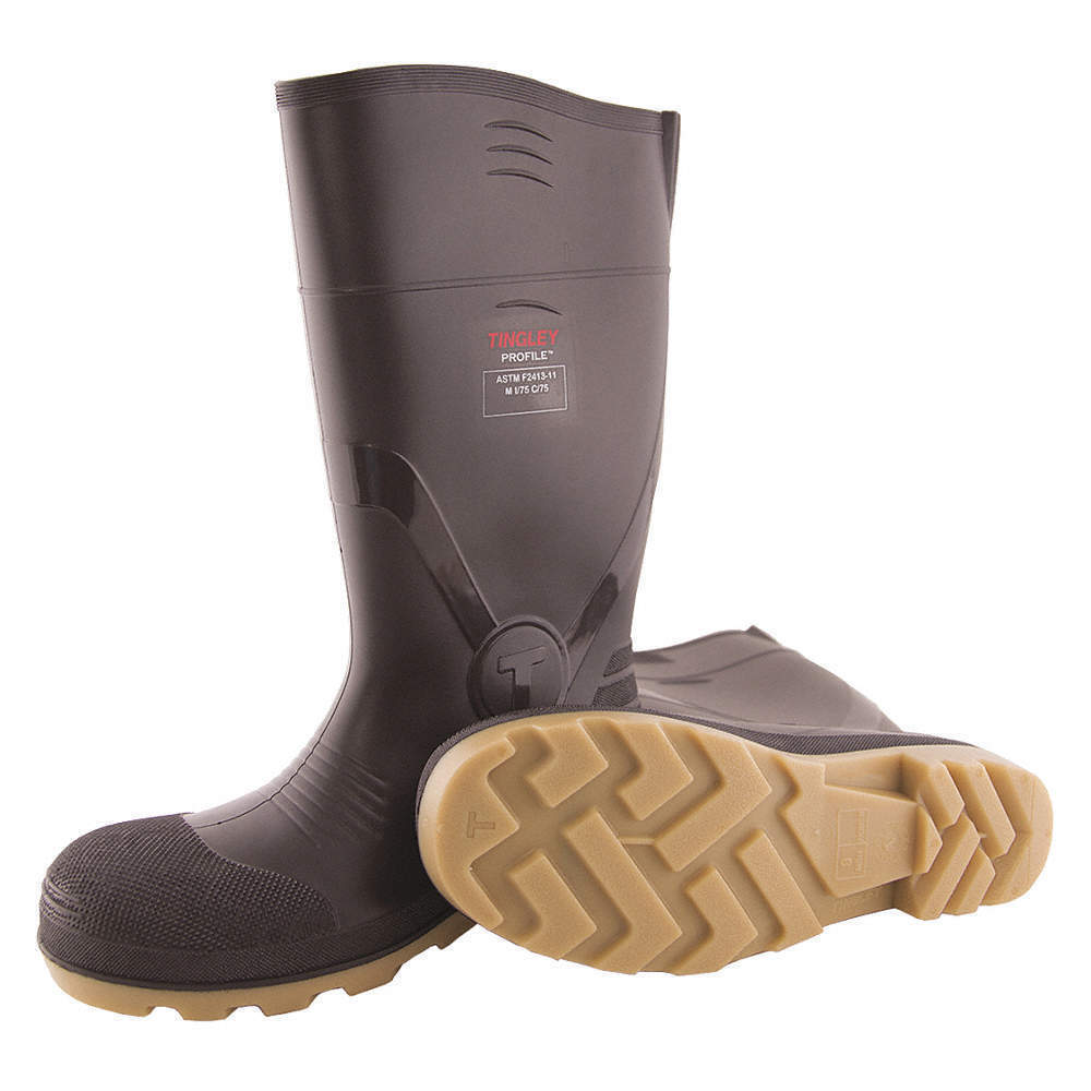 TINGLEY Men's Rubber Boots, Size 11 - Brown (51254) for sale online | eBay