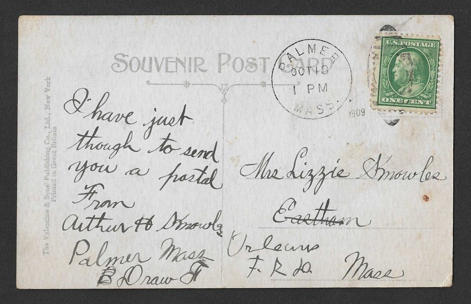 1909 Presidential RPPC - William Taft White House Post Card - Postally ...