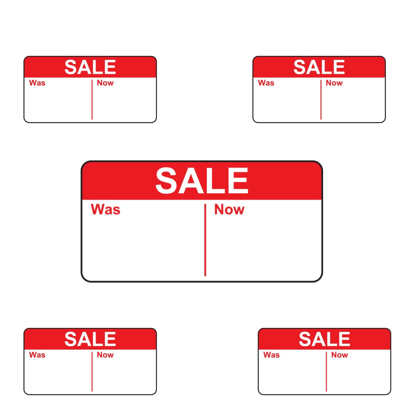 PRICE STICKERS 50p-£50 / SALE / REDUCED 1/2 PRICE- SPECIAL OFFER SALE ...