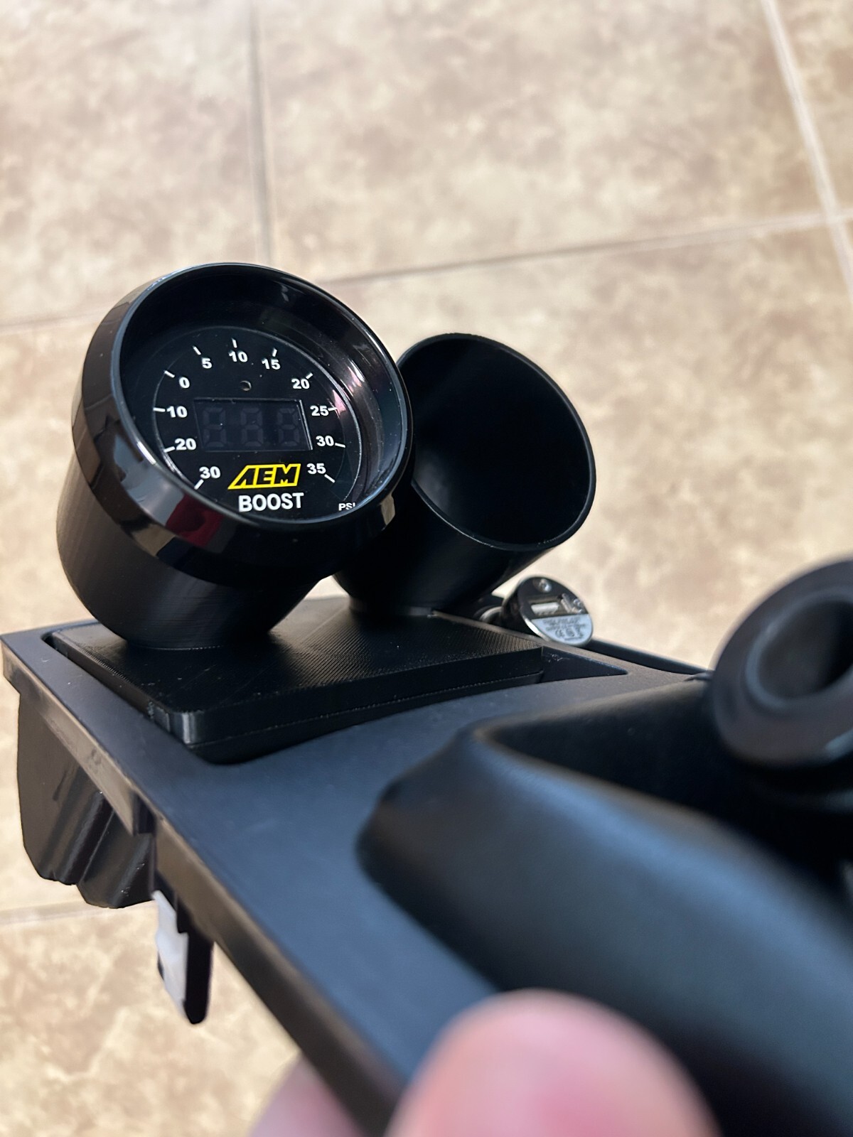 Ashtray Pod 52mm DUAL for Lancer EVO X LHD or RHD | eBay