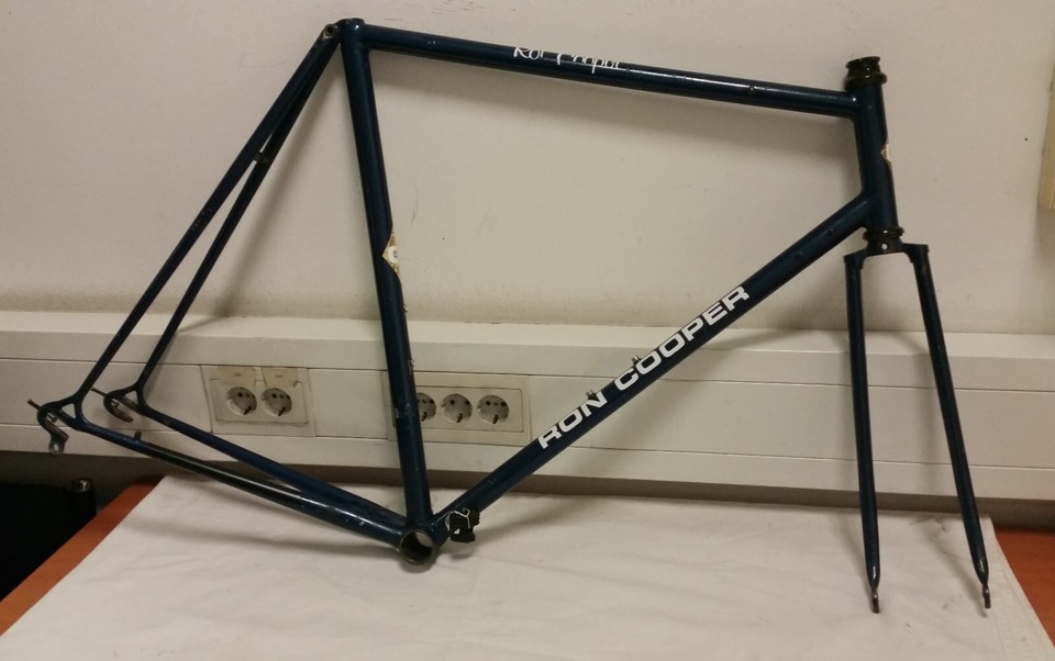 RON COOPER Road Bike Frame + Fork (57cm) | eBay