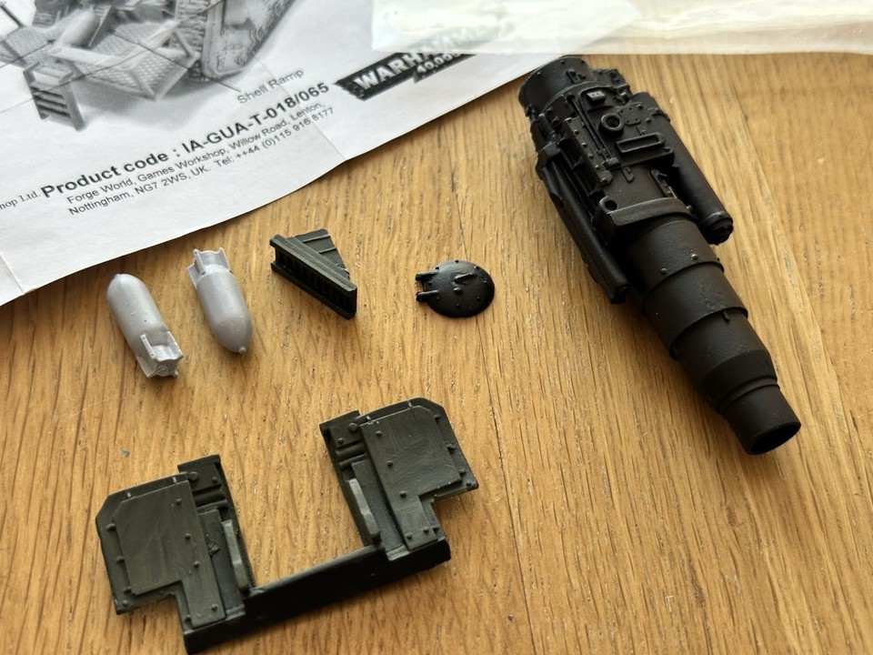 Warhammer 40k Forge World Medusa Self Propelled Heavy Mortar Impérial ...