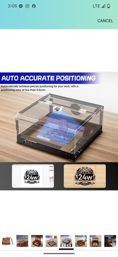 ATOMSTACK B3 Enclosure for Laser Engraver, Protection Box with Smart ...