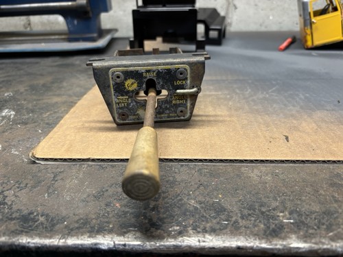 Fisher Western Hydraulic Snow Plow Snowplow Cable Controller | eBay