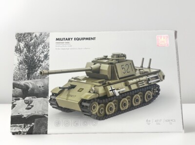 WW2 Tank German Panther Panzer IV Building Blocks Toy Bricks Set In ...