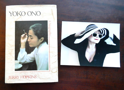 YOKO ONO ' A BIOGRAPHY ' H/B BOOK SIGNED BY YOKO WITH BOOKPLATE ...