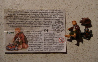 Sam "Herr der Ringe I - Die Gefährten" 2001 mit BPZ | eBay.de