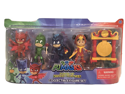 4-Pack PJ Masks Power Of Mystery Mountain Gekko Owlette Catboy & Anyu ...