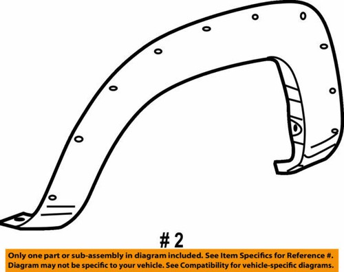 75874-04050 Toyota Moulding, quarter panel wheel opening, lh 7587404050 ...