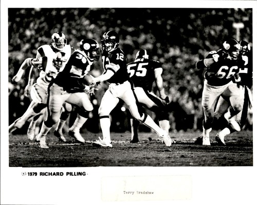 CGE8 1979 Original Richard Pilling Photo TERRY BRADSHAW PITTSBURGH ...