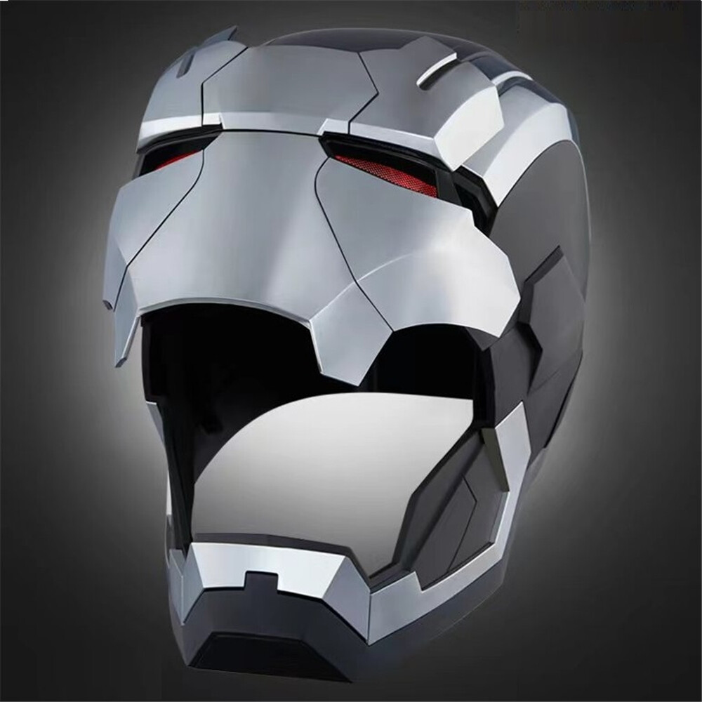 Marvel War Machine Iron Man Helmet Electric Voice Control 1/1 Wearable ...