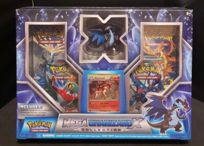 POKEMON MEGA CHARIZARD X FIGURE COLLECTION BOX FLASHFIRE XY BASE ...