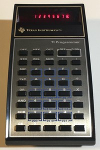 Texas Instruments TI Programmer Electronic Calculator - Rare Vintage ...