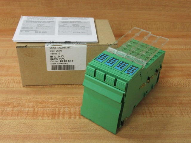 Phoenix Contact 2860785 Inline Terminal - IB IL 24 Di 32/hd for sale ...