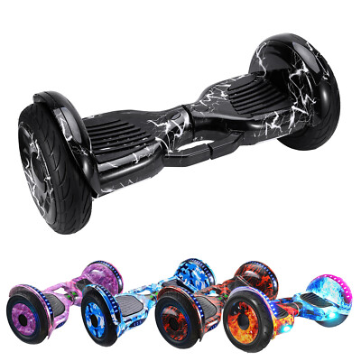 Electric Scooter Rover Self Balancing Skateboard Hoverboard 10inch ...
