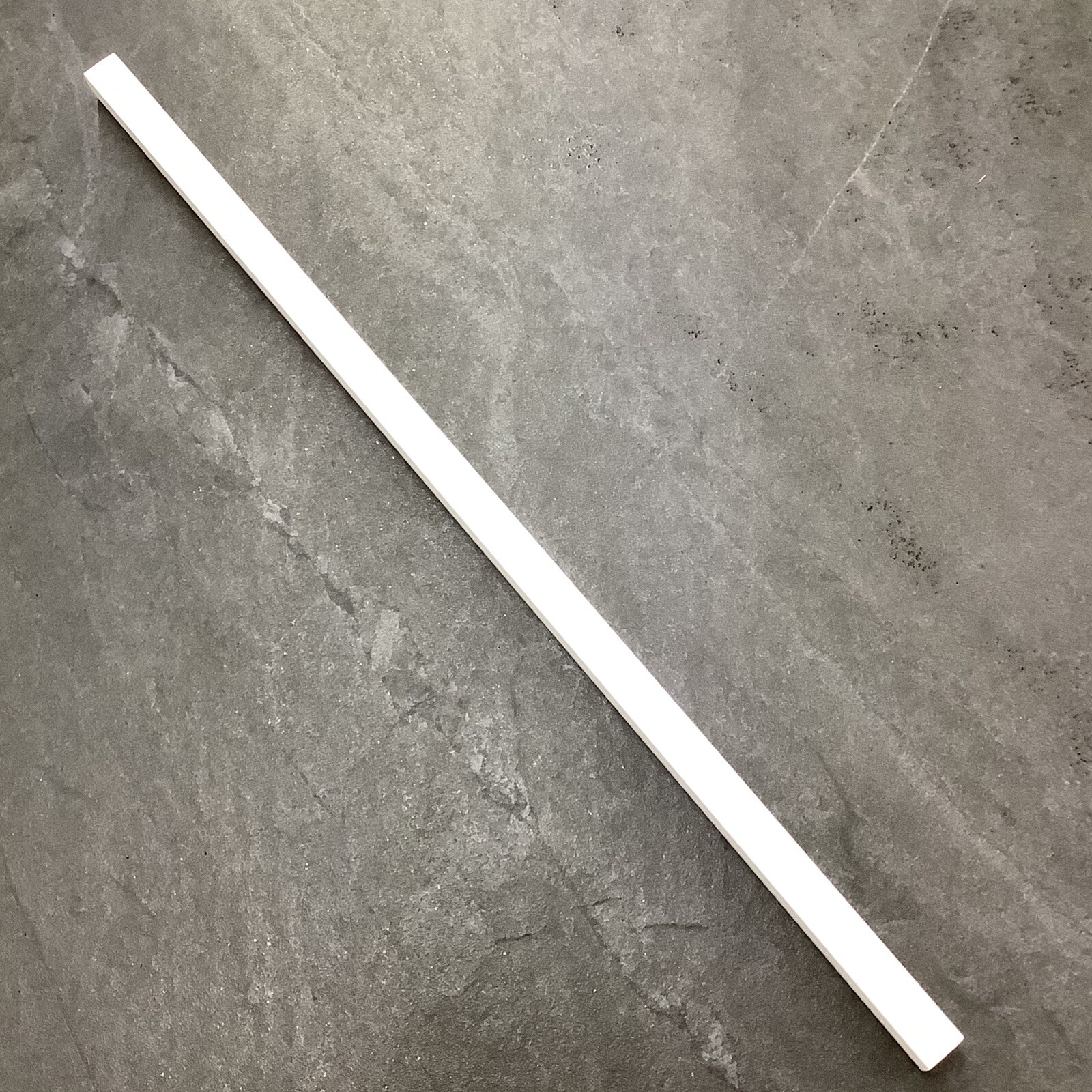 White Plastic Towel Bar Rod Rack 24" x 3/4" x 3/4" | eBay