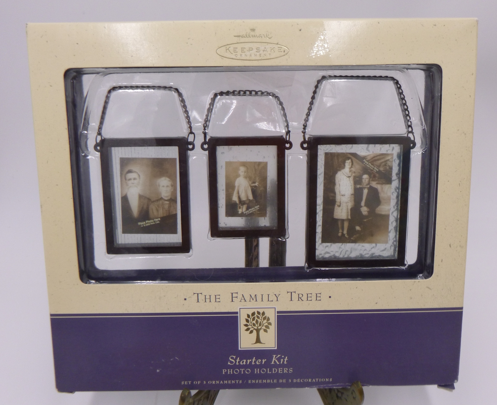 Hallmark Keepsake Ornament The Family Tree Starter Kit 3 frames NIP | eBay
