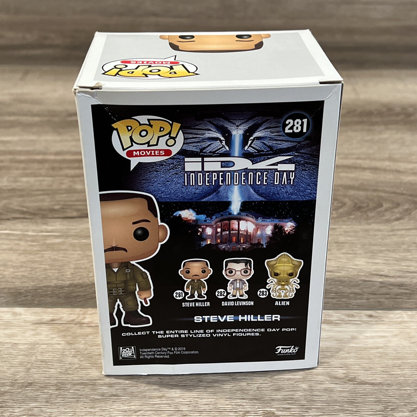 Funko Pop! Movies - Independence Day - Steve Hiller - #281 - Vinyl ...