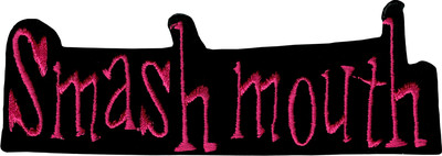 Patch - Smash Mouth Logo Smashmouth Pop Rock Ska Punk Badge Sew Iron On ...