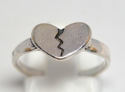 BROKEN HEART RING | eBay
