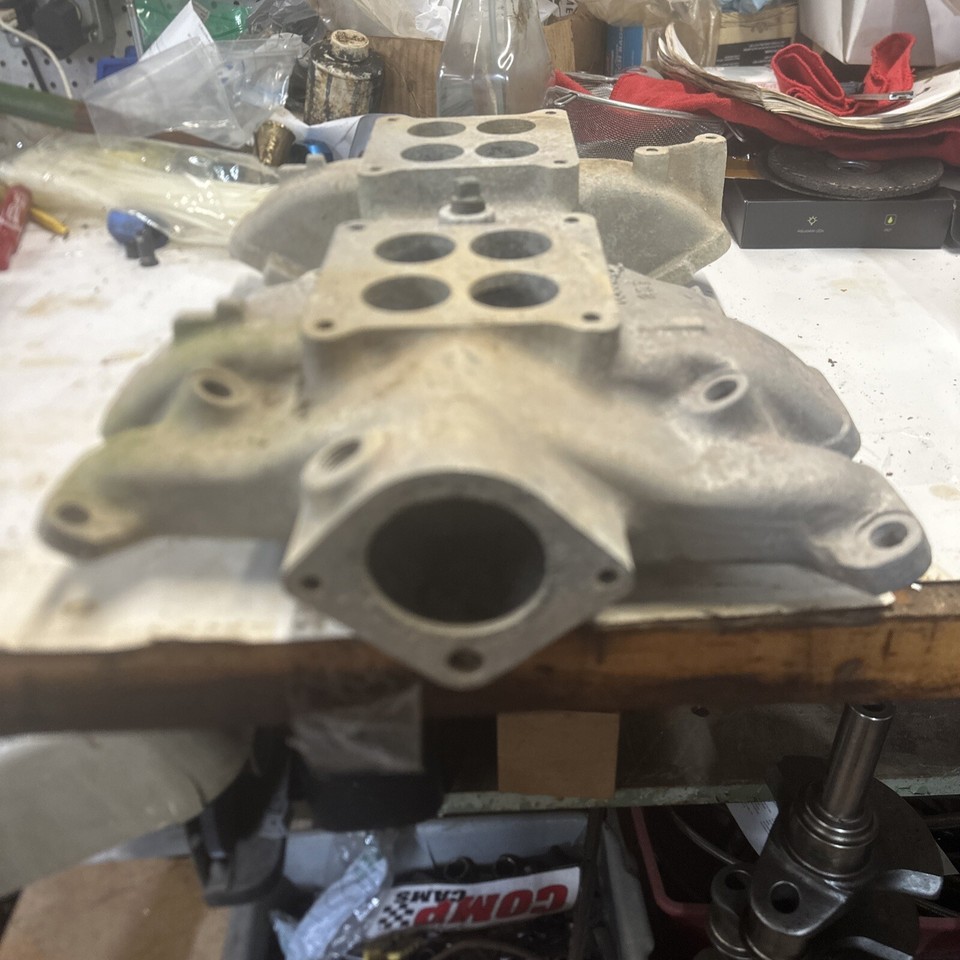 Nos 1954-1962 Y Block 272-292-312 Intake Ford Edelbrock Intake | eBay