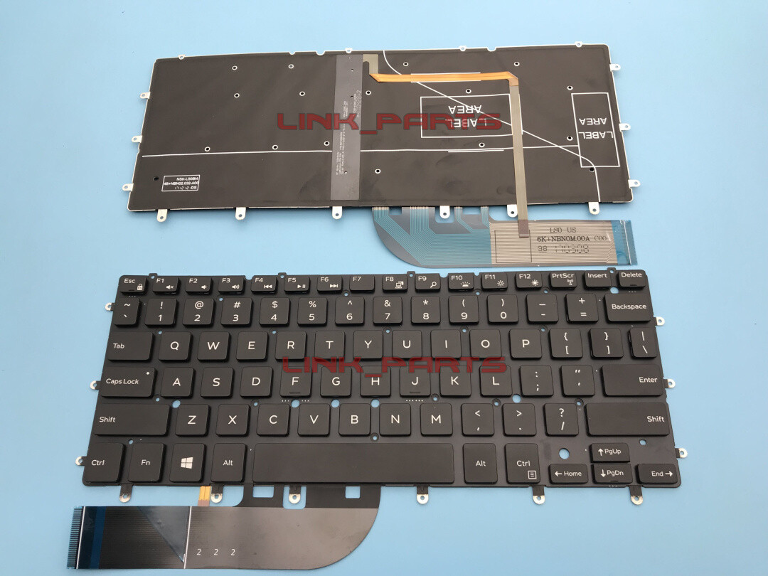 US Keyboard For Dell Inspiron 13-7347 13-7348 13-7352 13-7353 13-7359 ...