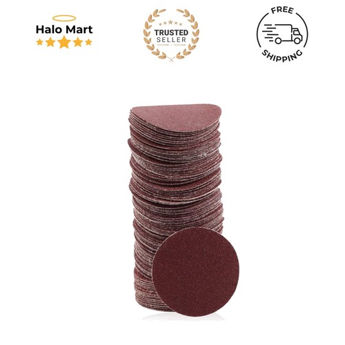 High Quality 80 Grit Sanding Discs - 100pcs 2" for Wood, Metal ...