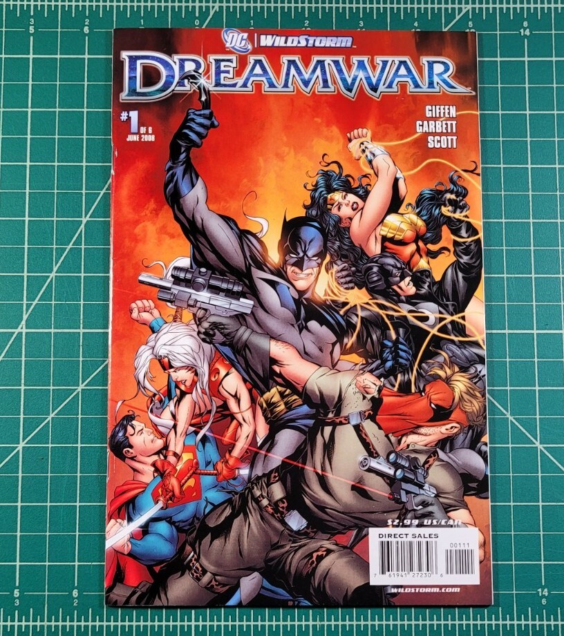 DC/Wildstorm Dreamwar #1 (2008) NM Crossover Comic Book Lee Garbett ...