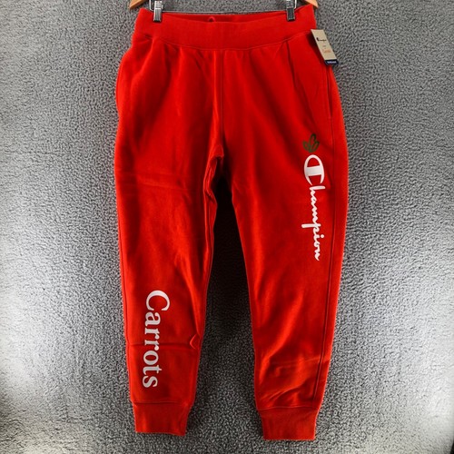 Carrots x Crocs Fleece Jogger Pants Tapered Reverse Weave Orange Men's ...