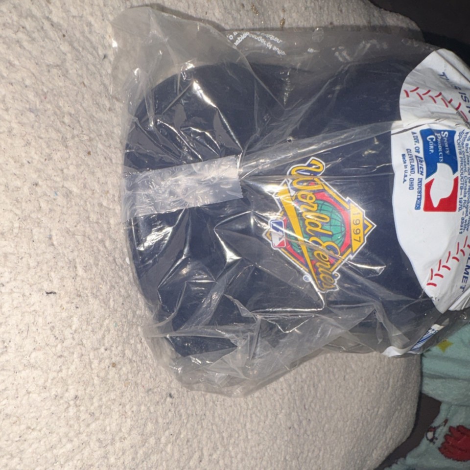 Sports Products Corp. 1997 MLB World Series Souvenir Helmet Navy Blue ...