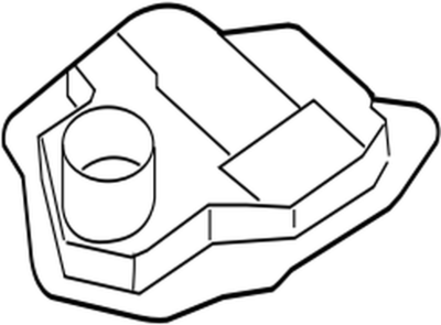 2824A007 Mitsubishi Oil filter, a/t valve body 2824A007, New Genuine ...