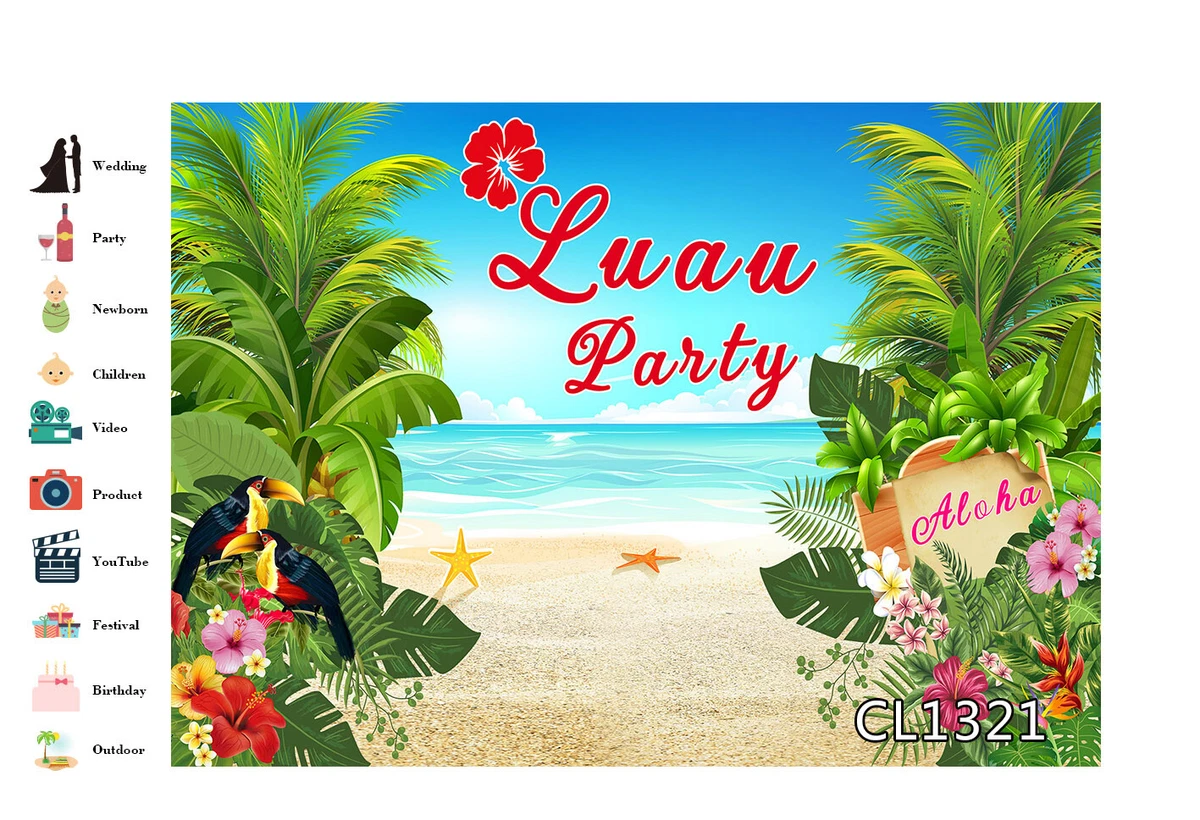 Hawaii Party Wallpaper