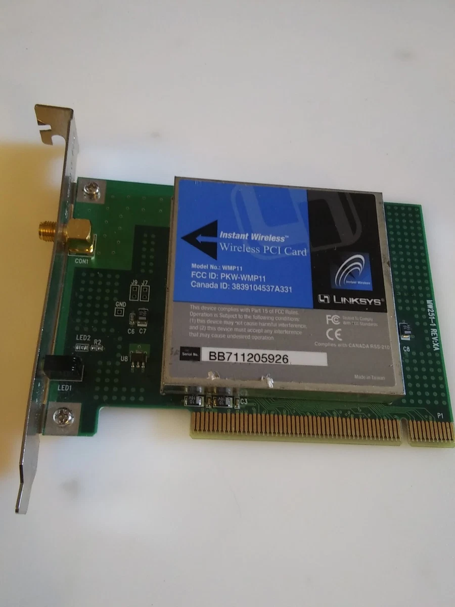 Linksys Wireless Pci Card