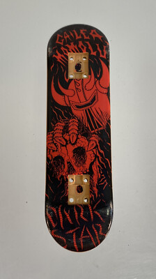 Vintage Tech Deck Dark Star Gailea Momolu Fingerboard Skateboard Red ...