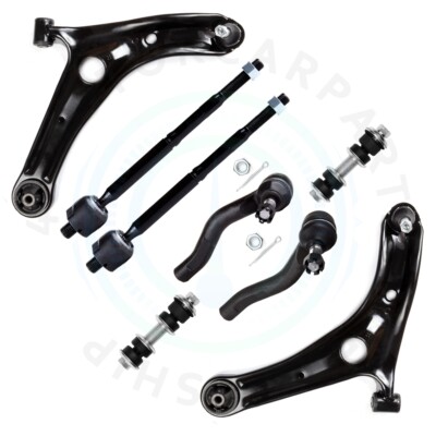 8x Front Lower Control Arm Sway Bar Tie Rod End Kit Fits 2000-2005 ...