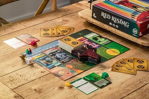 Red Rising Board Game | 1-6 Players | 60 Min Strategy Game for Ages 14 ...
