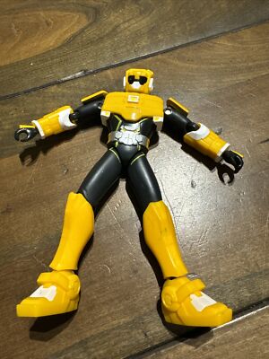 Miniforce Mini Force MAX Action Figure Yellow Ranger No Armor Or ...