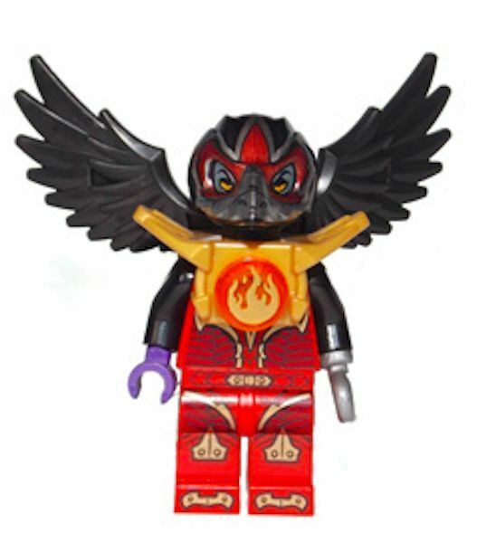 LEGO Legends of Chima Razar Minifigure Bird Minifig From Set 70145 for ...