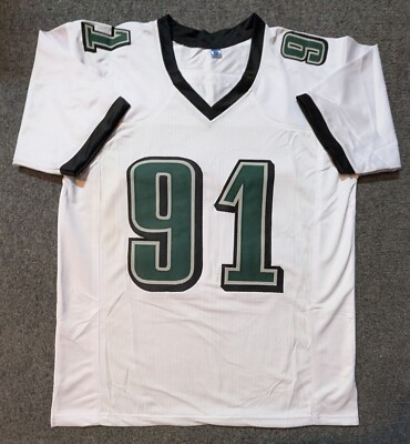 PHILADELPHIA EAGLES FLETCHER COX AUTOGRAPHED SIGNED JERSEY BECKETT HOLO ...