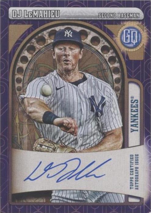 2021 Topps Gypsy Queen - Gypsy Queen Autographs D.J. LeMahieu #GQA-DL ...