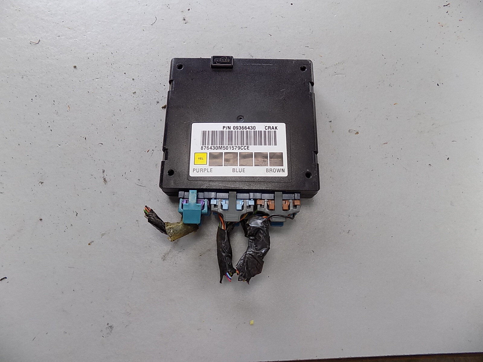 99 00 1999 2000 Chevy Blazer GMC Jimmy BCM Body Control Module 09366430 ...