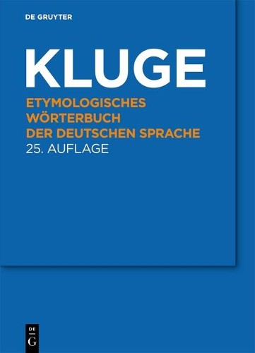 Friedrich Kluge Etymologisches Wörterbuch der deutschen S (Hardback ...