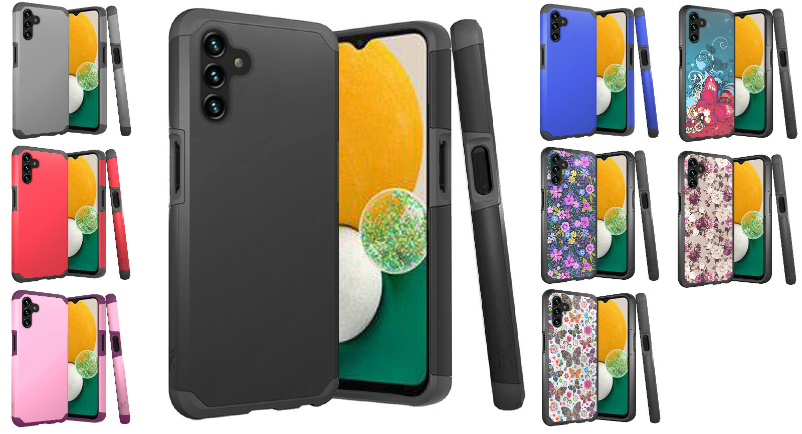 For Samsung Galaxy A13 5G S136DL ShockProof Hybrid Case Phone Cover | eBay