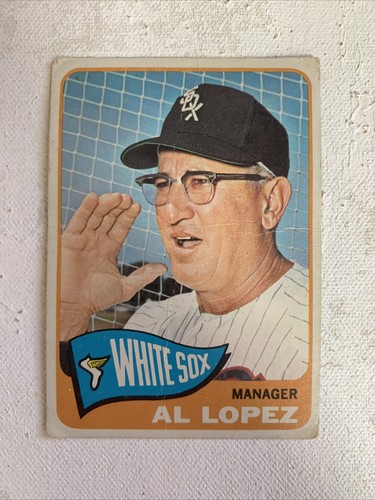 1965 Topps Baseball Card #414 Al Lopez MG - VG | eBay