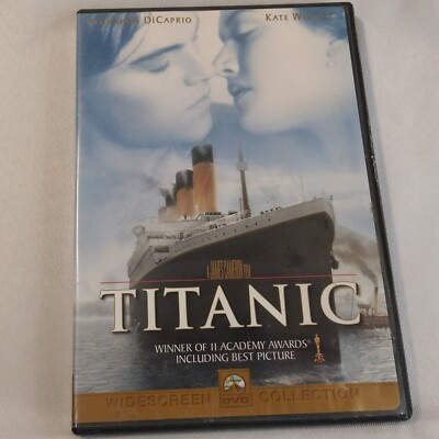 Titanic (DVD, 1999, Sensormatic Widescreen) Leonardo DiCaprio, Kate ...