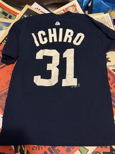 ICHIRO SUZUKI SHIRT Medium Seattle Mariners All-Star HOF New York Yankees | eBay