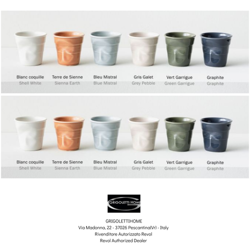 Revol - Froisses - 8 CL - Glass espresso Crinkle Choice - Dealer | eBay