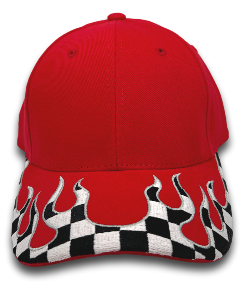 6 Panel Cotton Fire Flame Racing Chopper Hot Rod Baseball Cap Hat | eBay