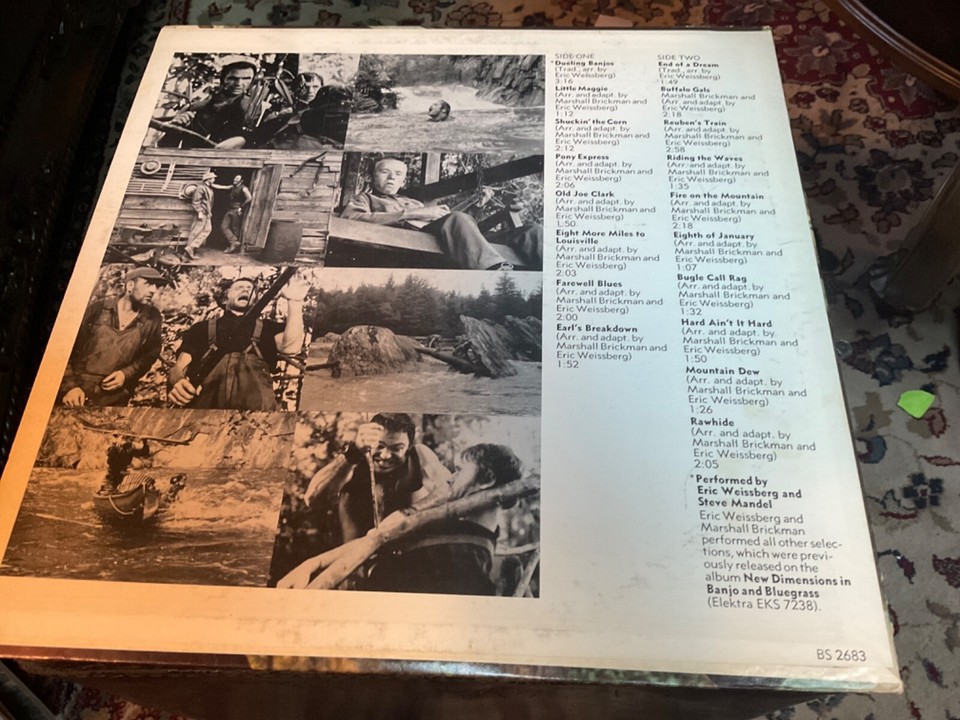 DELIVERANCE ORIGINAL SOUNDTRACK, DUELING BANJOS, WESSBERG & MANDELL ...