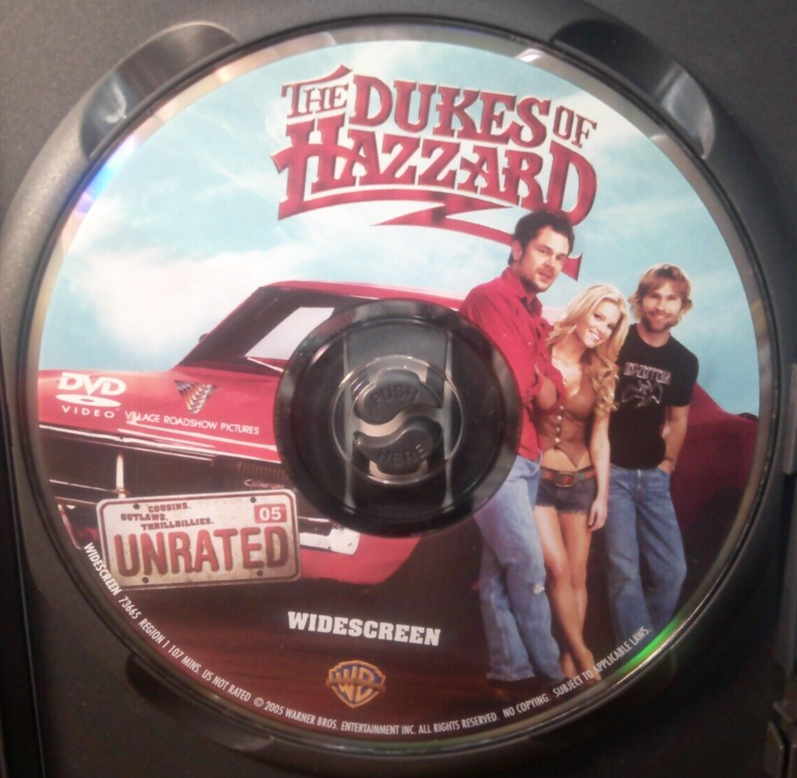The Dukes of Hazzard! ~DVD! ~Unrated! ~Widescreen Edition! ~2005 ...